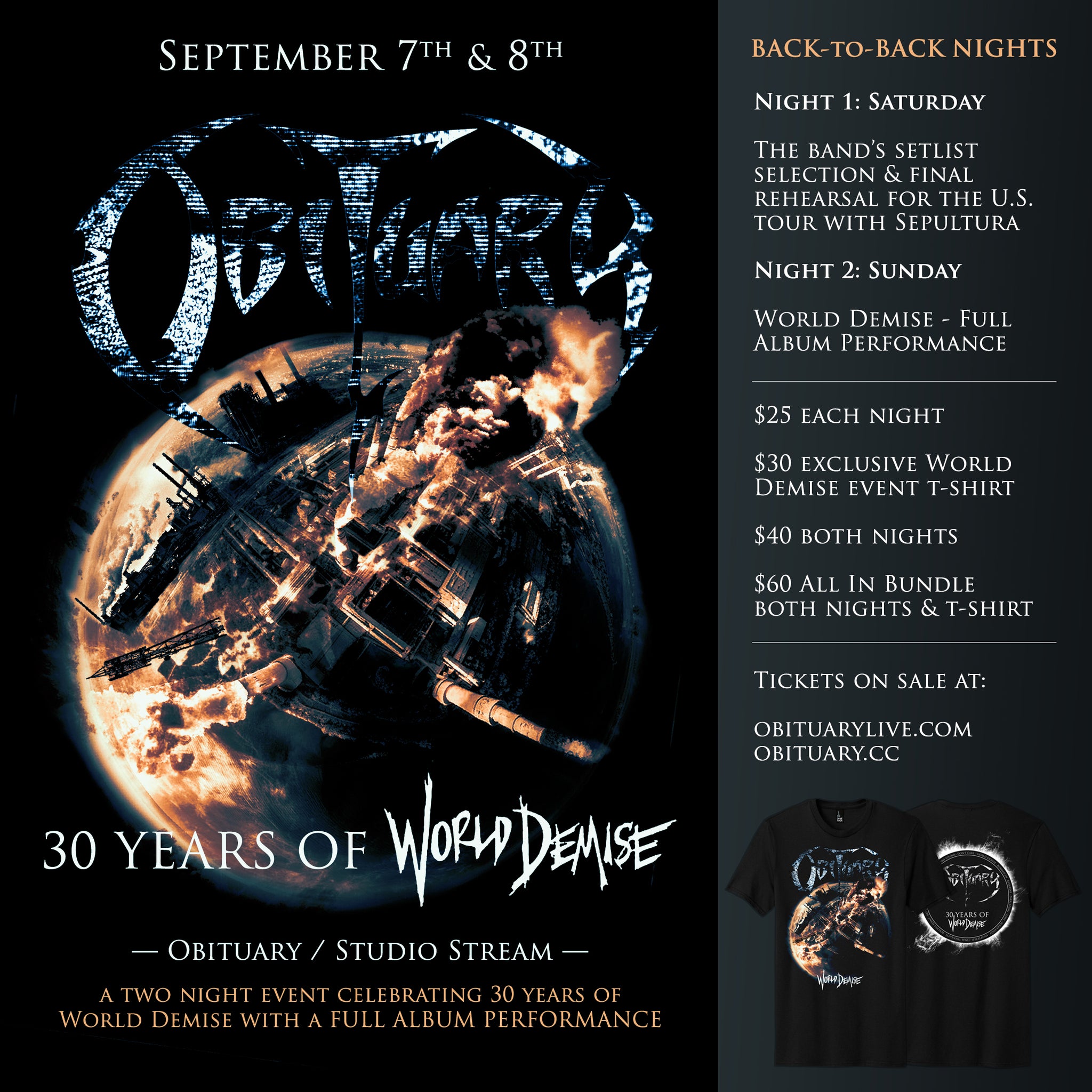 Obituary Live